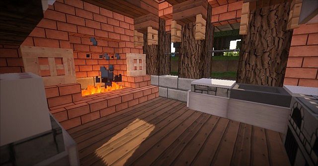 Large family house Minecraft Map