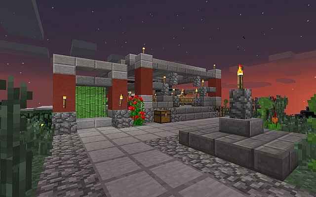 Fire Temple Minecraft Map