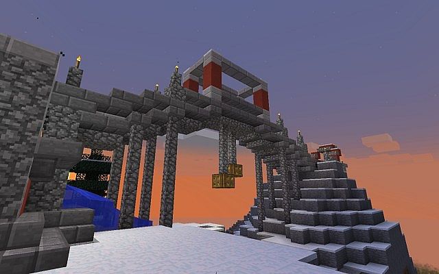 Fire Temple Minecraft Map