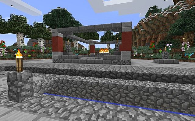 Fire Temple Minecraft Map