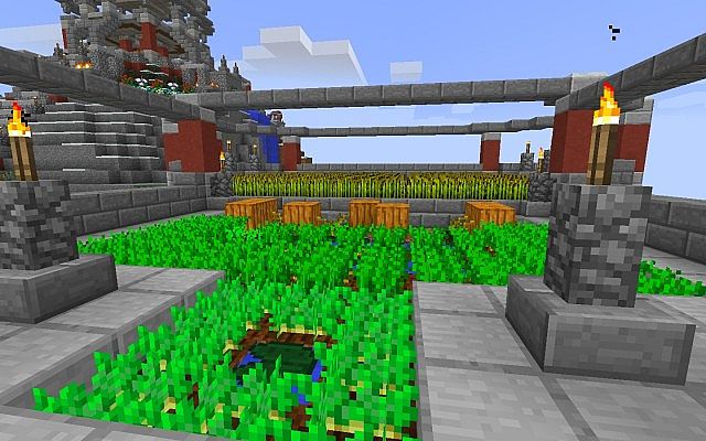 Fire Temple Minecraft Map