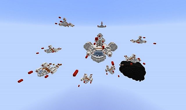 Space Battle Minecraft Map