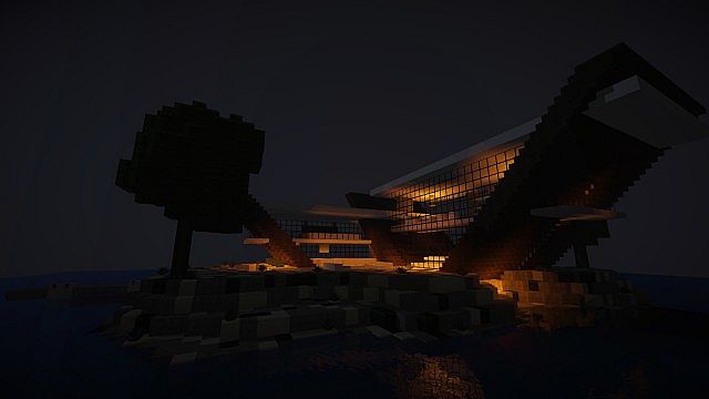 Diagonal, Ultra Minimal Island Home Minecraft Map