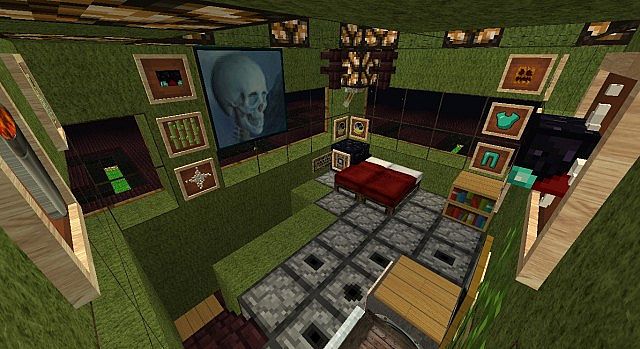 Ohm - Redstone Automated Modern House Minecraft Map