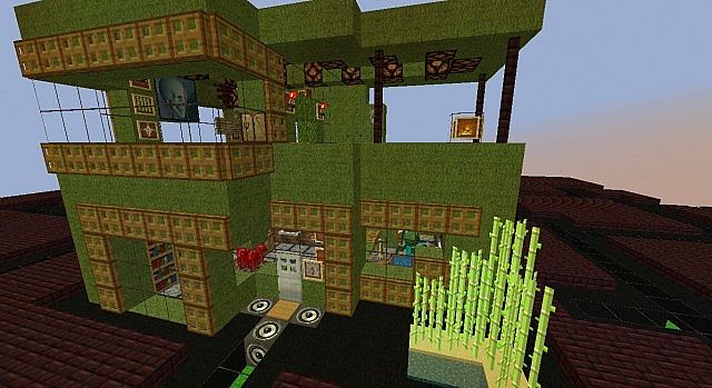 Ohm - Redstone Automated Modern House Minecraft Map