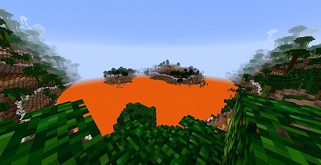 Red World Minecraft Map