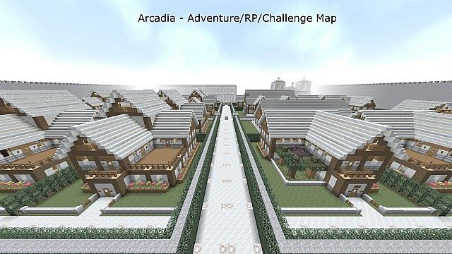Arcadia - Large Adventure/RP/Challenge Map Minecraft Map