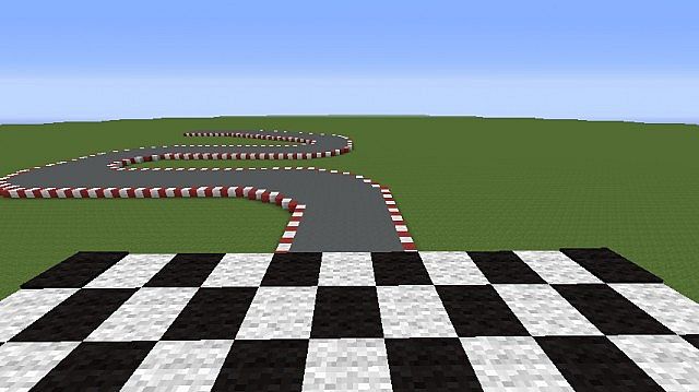 Race Track Minecraft Map
