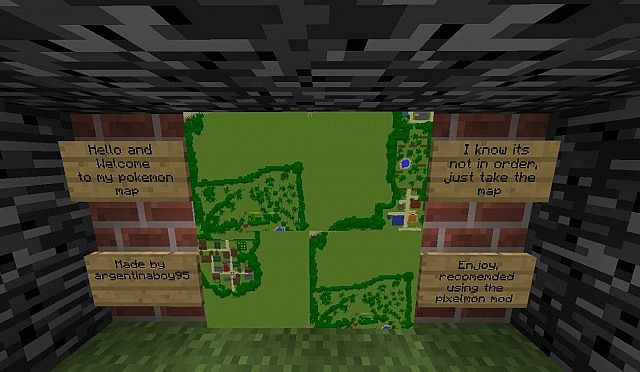 Minecraft Pokemon Map Minecraft Map
