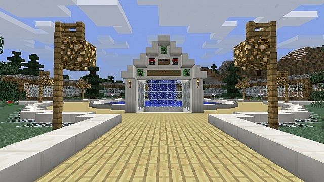 Dome Spawn Minecraft Map