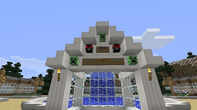 Dome Spawn Minecraft Map