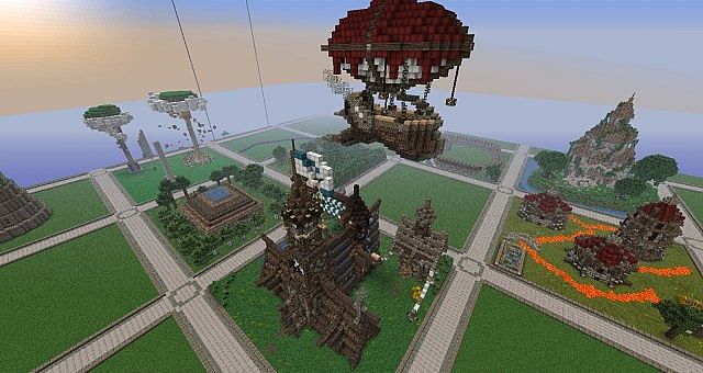 Steampunk Battle Plot (Extra) Minecraft Map