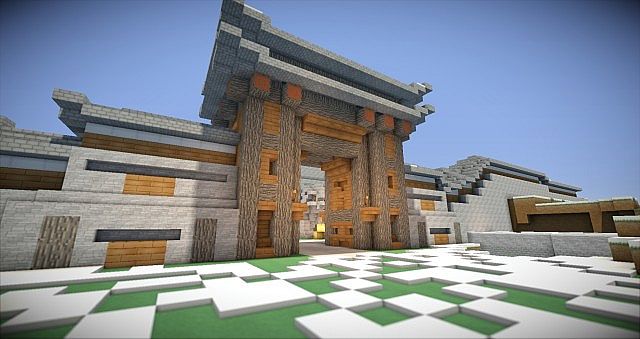 Chinese Gate Minecraft Map