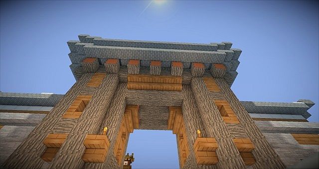 Chinese Gate Minecraft Map