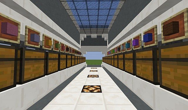 Redstone Advanced Sorting w/ Expandable Storage Minecraft Map