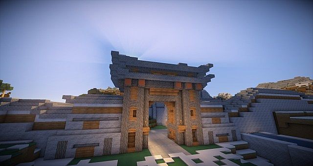 Chinese Gate Minecraft Map