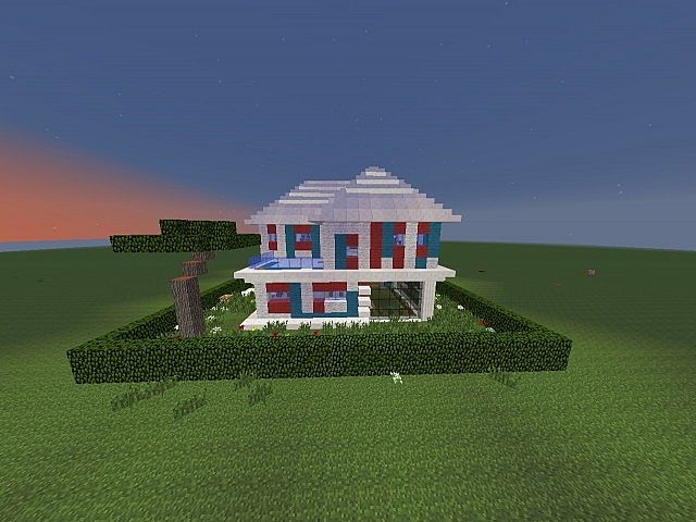 20x20 House Minecraft Map