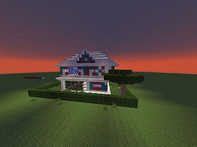 20x20 House Minecraft Map