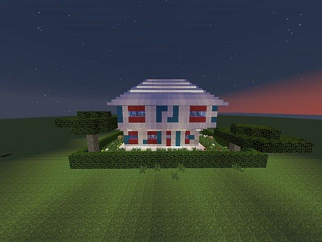 20x20 House Minecraft Map