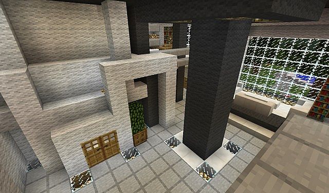 Medium Modern House Minecraft Map