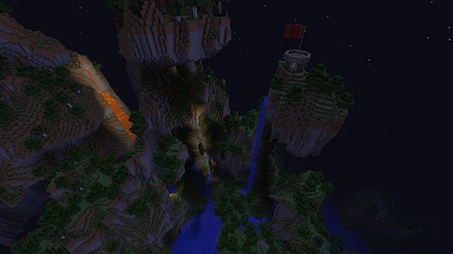 Mountain Mine Minecraft Map