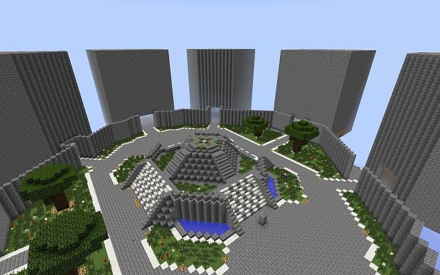 Minecraft Hub map Minecraft Map