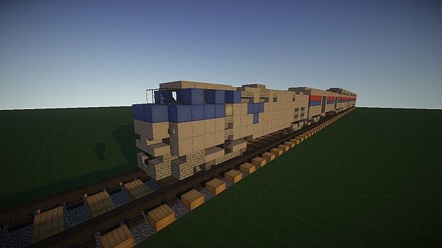 Amtrak Superliner (Sunset Limited) Minecraft Project