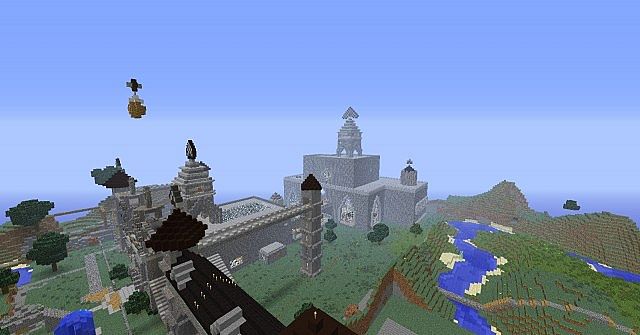 Huge Minecraft Castle Minecraft Map