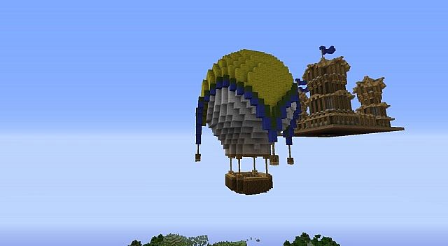 Hot Air Balloons Minecraft Map