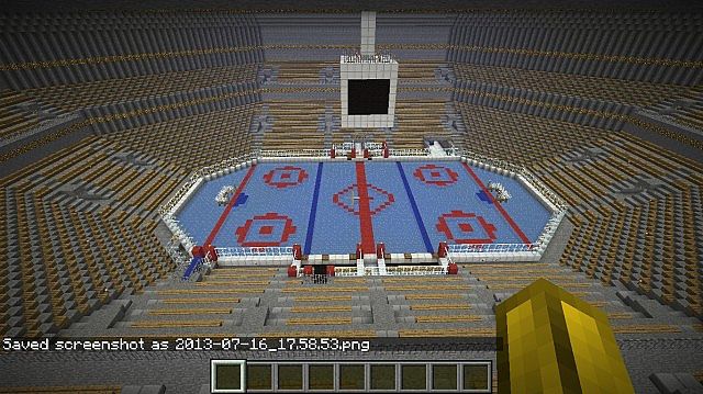 Hockey Rink Minecraft Map