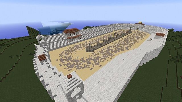 Camp Jupiter- Percy Jackson Build Minecraft Map