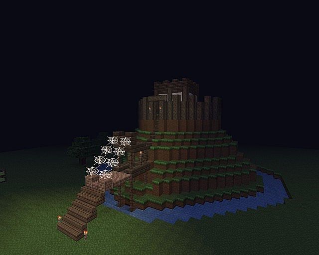 Motte and Bailey Castle Minecraft Map