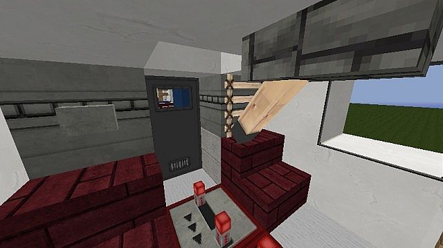 2 Engine Passenger Aircraft w/ Stairs and Catering Minecraft Map