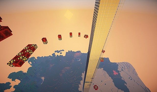 The Speed Run Parkour (Timer) Minecraft Map