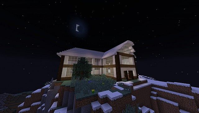 Mountain Top House Minecraft Map
