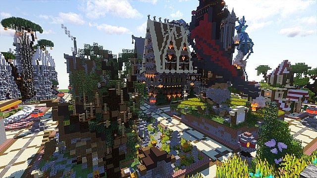 Creation Bay Plotworld Minecraft Map
