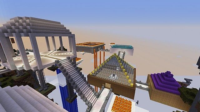 Mount Olympus Minecraft Map