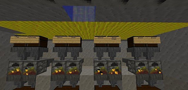 Super Furnace System Minecraft Map