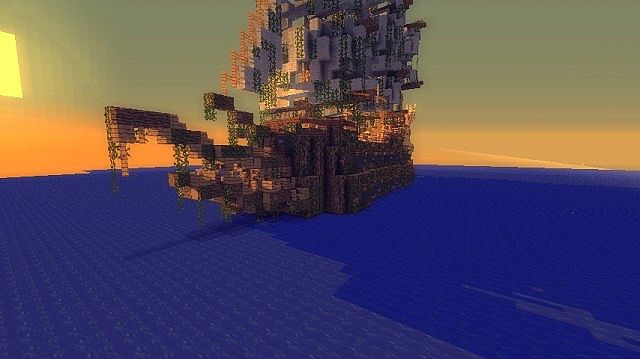 Minecraft Flying Dutchman (Pirates of the Caribbean) Minecraft Map
