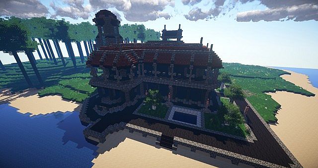 Minecraft Timelapse - Highfield House Minecraft Map