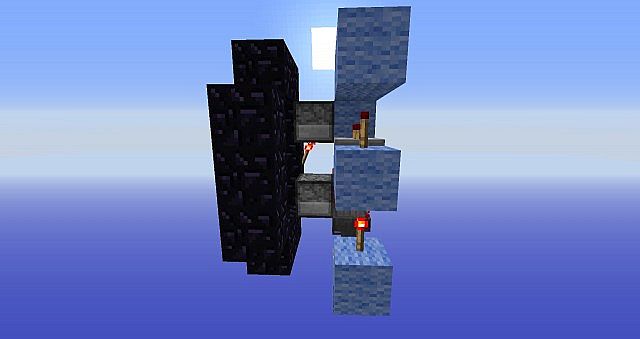 Toggleable Nether Portal - Works for any size! [4x6x2] Minecraft Map