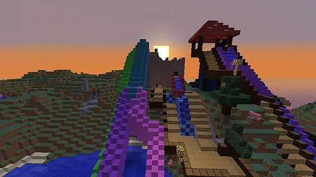 Splash Planet (Water Park) Minecraft Map