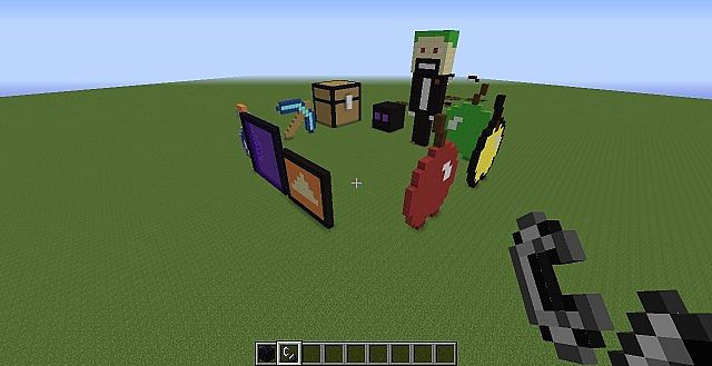 my 3D art Minecraft Map