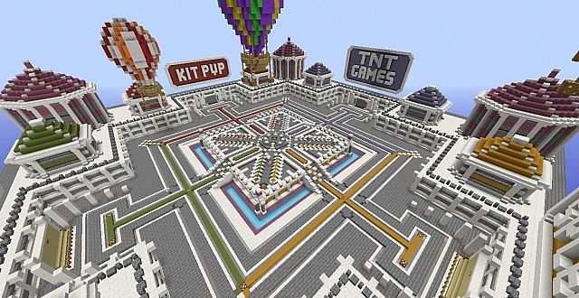 Minecraft Server Hub [Professional Build] Minecraft Map