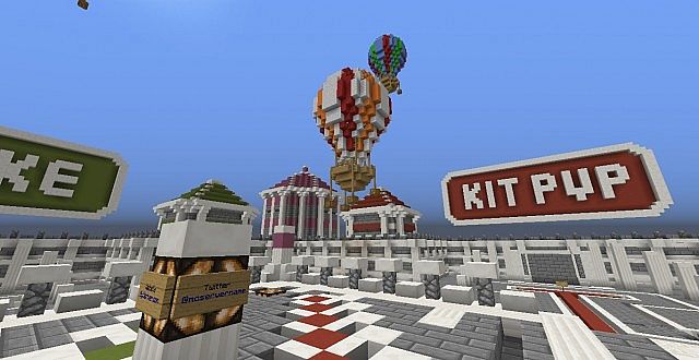 Minecraft Server Hub [Professional Build] Minecraft Map
