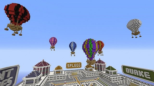 Minecraft Server Hub [Professional Build] Minecraft Map