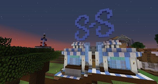 Small Modern Town Shop Minecraft Map