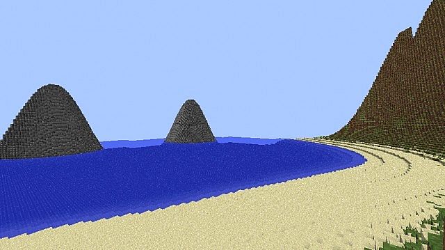 Seaside Mountains Minecraft Map