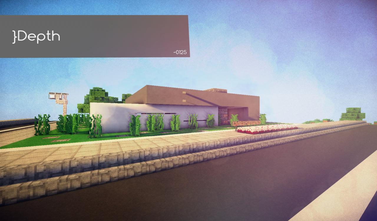 Depth - Modern Home Minecraft Map