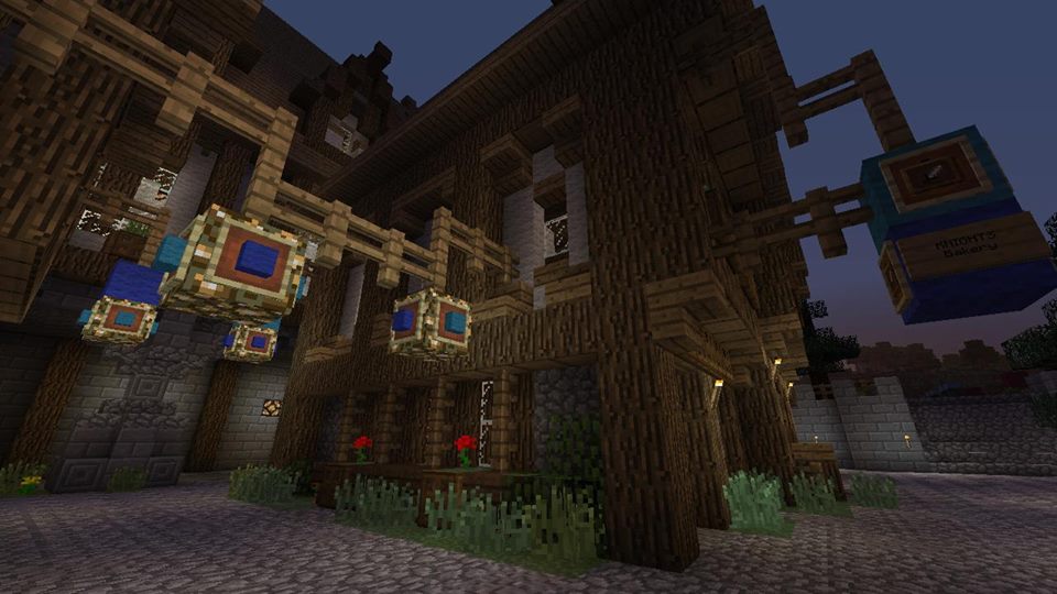 Medieval City Houses Minecraft Map